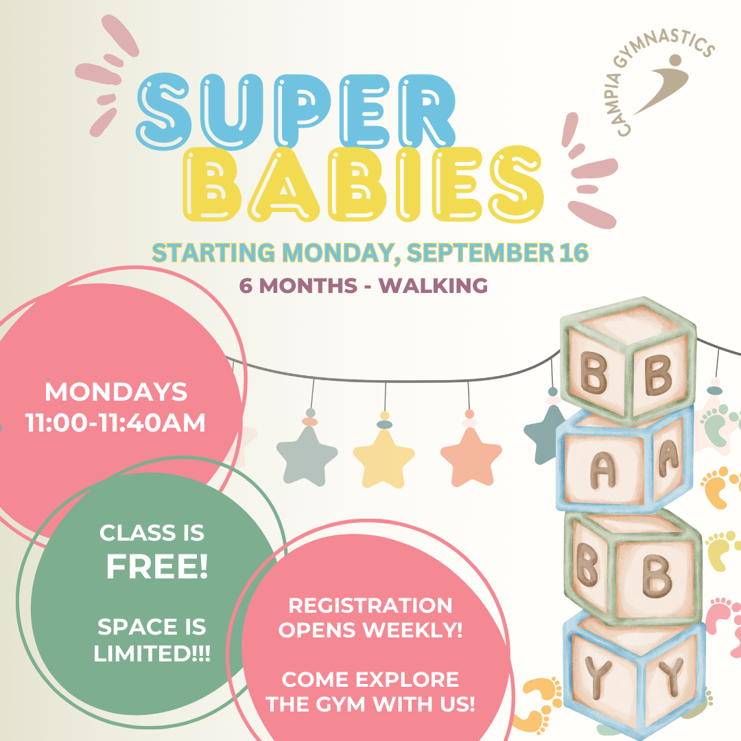 Drop In Classes :: Campia Gymnastics Club Inc